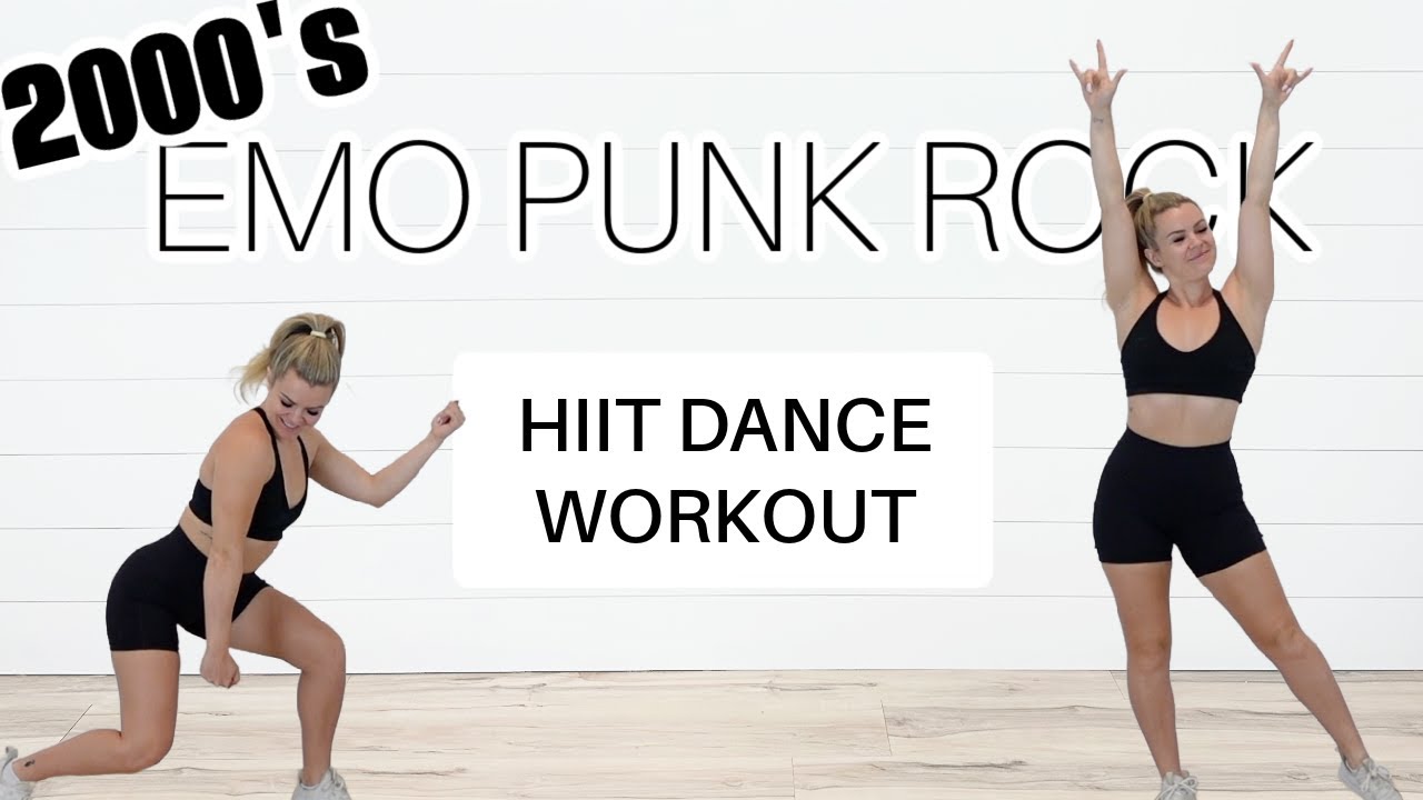 THE OG 2000'S EMO PUNK ROCK DANCE WORKOUT--GREEN DAY, BLINK 182, PARAMORE AND MORE!