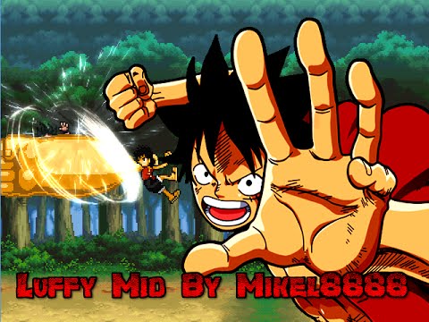 Luffy Mid Gameplay | Mikel8888 Mugen