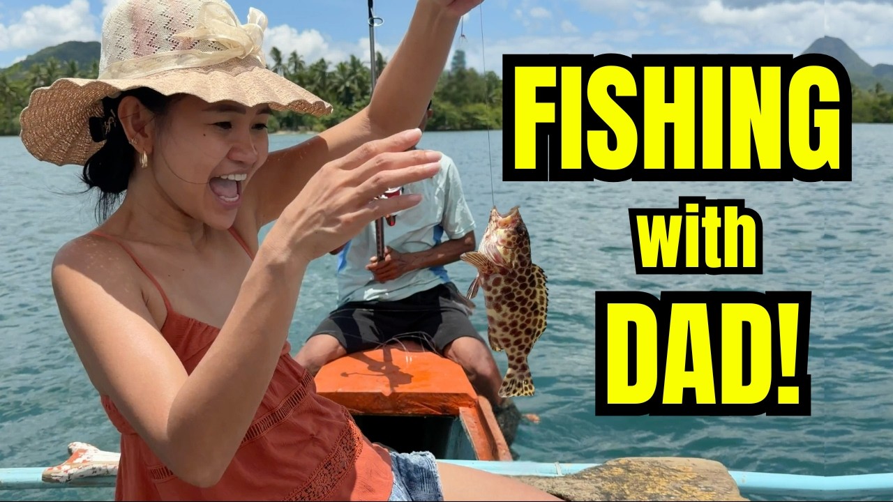 Dad's First Fishing Rod Vs. Traditional Philippines Fishing!