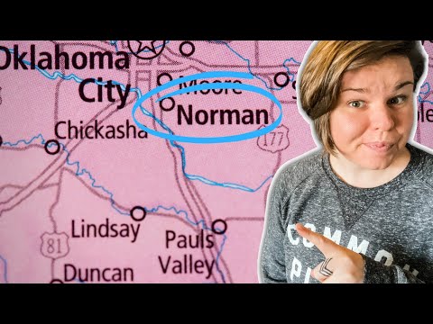 Map Tour of Norman, OK