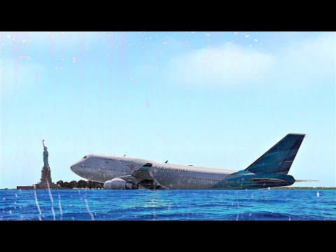 Boeing 747 Emergency Landing On The Hudson River, Airplane Crashes