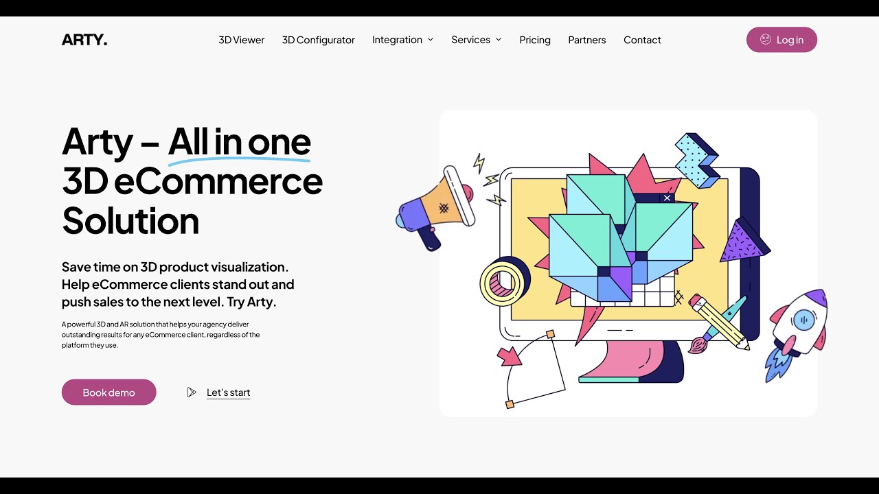 Arty – All in one 3D eCommerce Solution