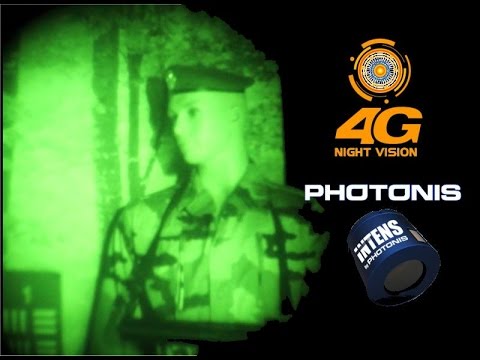 Photonis INTENS Image Intensifier Tubes full compliant 4G night vision standard Emmanuel Nabet