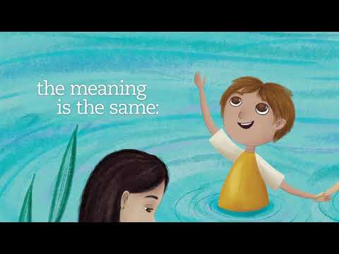Baptized in the Water picture book by Glenys Nellist