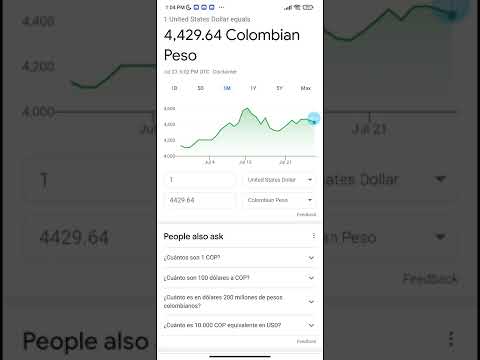 A cómo el Dólar hoy - Precio del Dólar en Colombia #shorts #dolarhoy