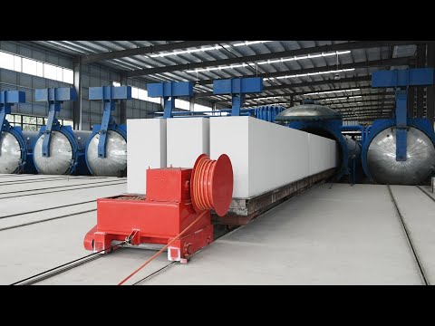 KEDA SUREMAKER Autoclaved Aerated Concrete Production Line (AAC production processοΌ