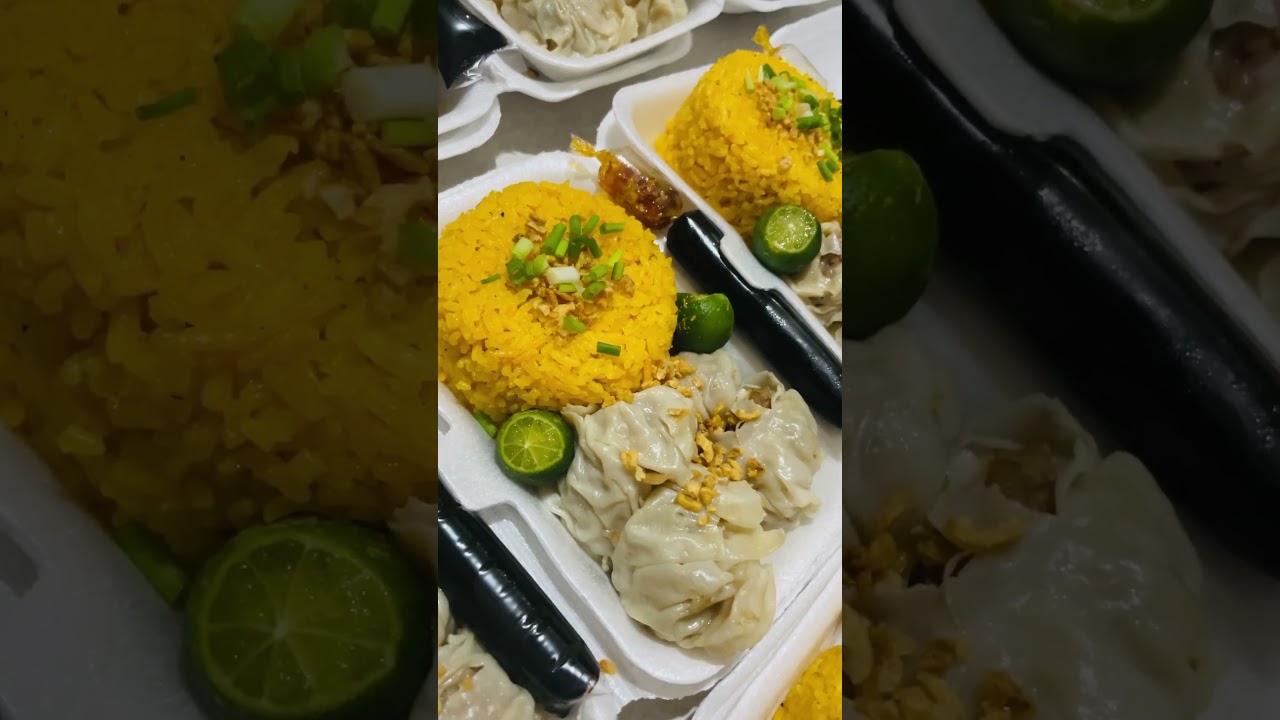 Java Rice and Siomai #food #shorts #short #shortsvideo #viralvideo