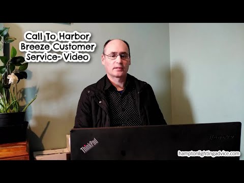 Harbor Breeze Customer Service - Call To Phone Number
