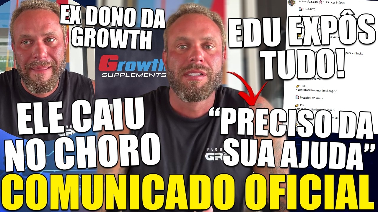 HE'S BACK! FORMER OWNER OF GROWTH BREAKS DOWN IN TEARS AND ASKS FOR HELP IN A VERY IMPORTANT VIDE...