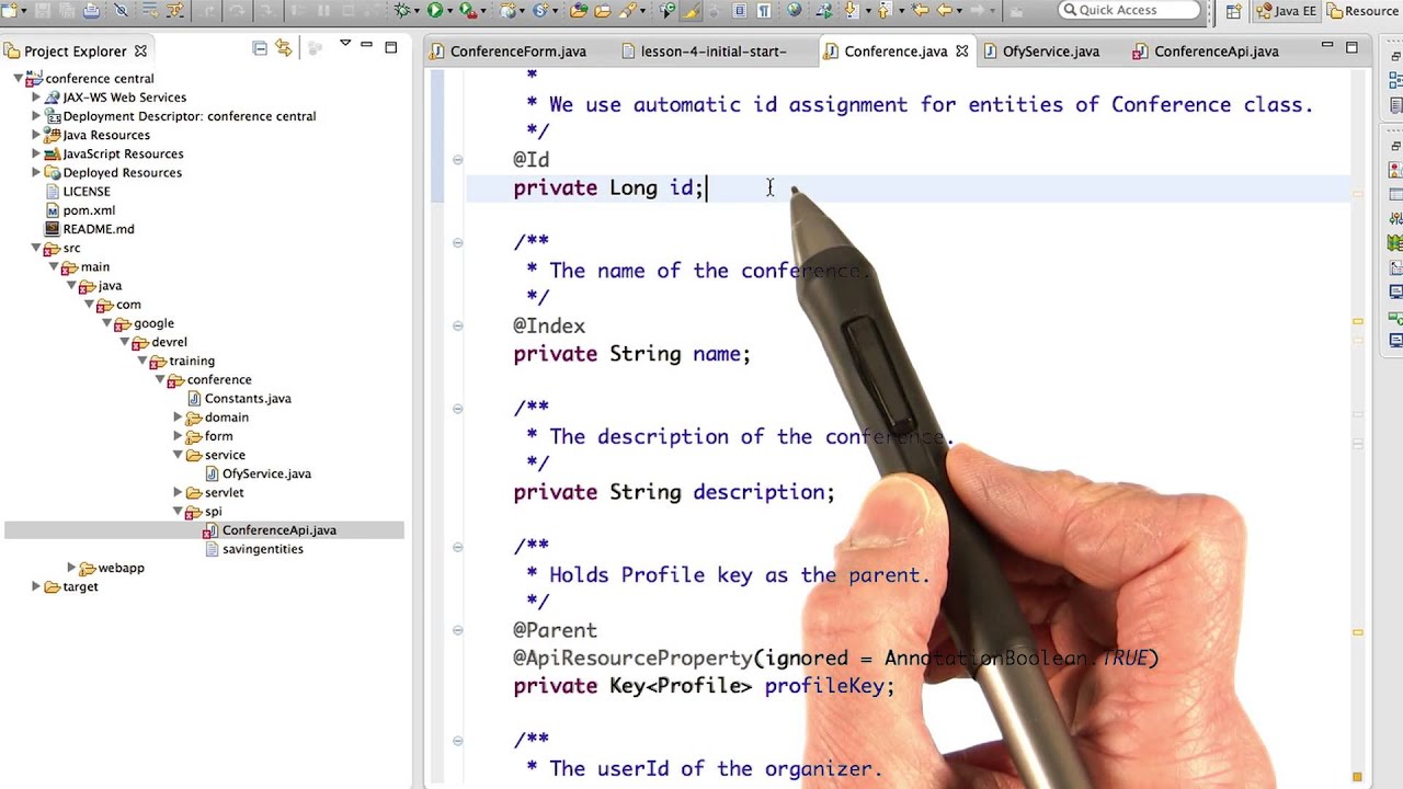 Create Conferences - Developing Scalable Apps with Java