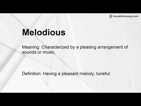 Melodious Meaning
