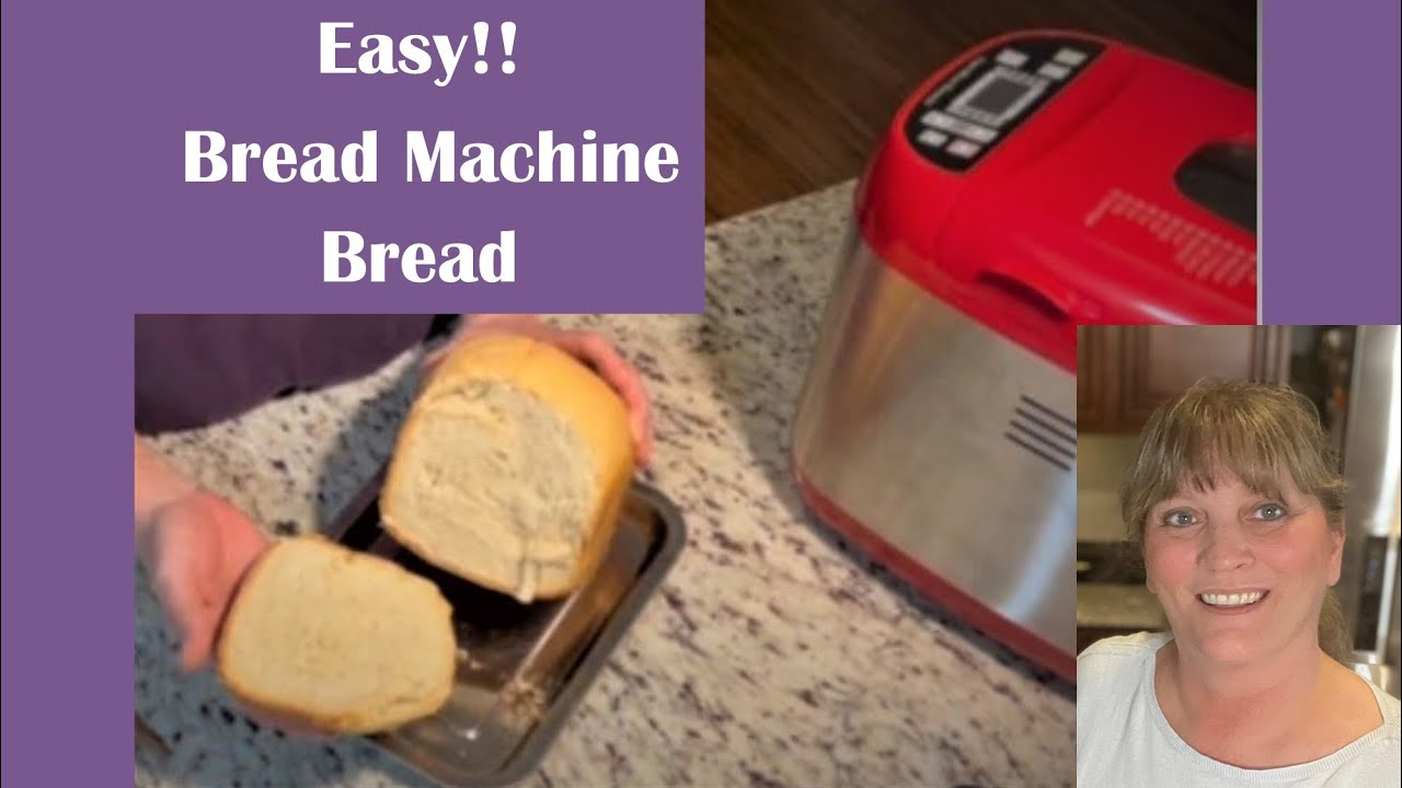 Bread machine bread with all-purpose flour