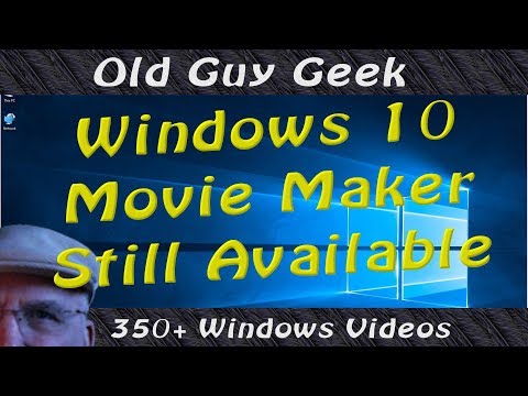 Windows 10 - No Movie Maker? It's Still Available!!! (For Now)