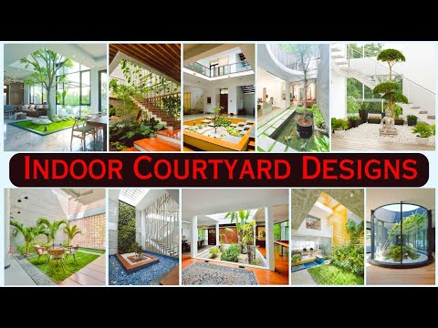 Top Indoor Courtyard Design Ideas For House 2025 | Latest Interior Courtyard Garden