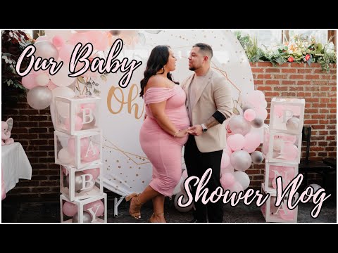 BABY SHOWER VLOG | PINK BABY ELEPHANT THEME