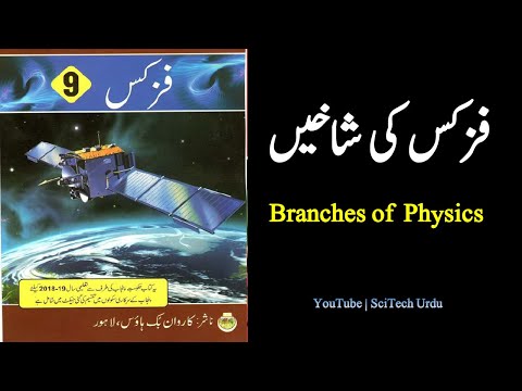 Branches of Physics in Urdu Class 9 Physics Chapter 1