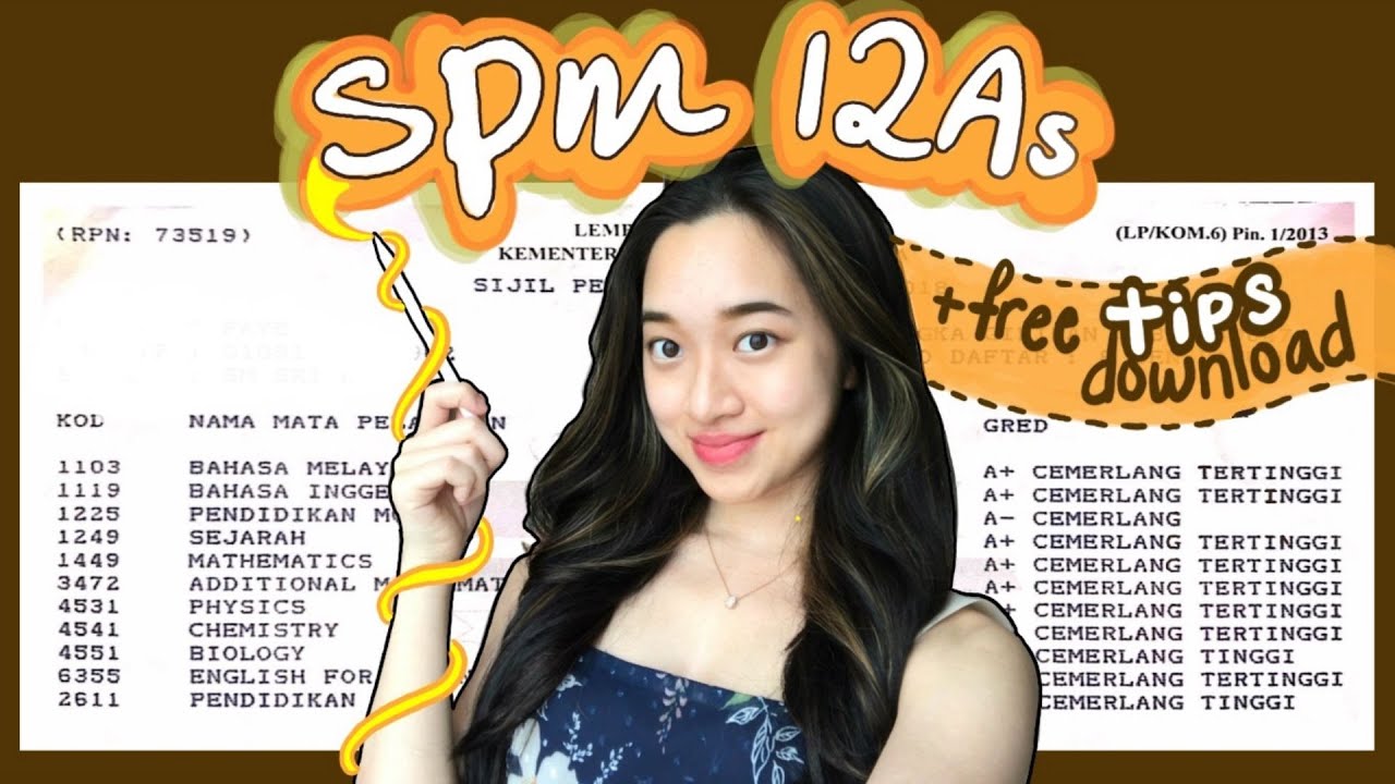 How I got 12As in SPM (and how you can too) +FREE tips PDF | Malaysia