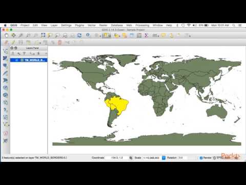 Learn QGIS Python Programming Techniques Working with Selections | packtpub com - Mind Luster