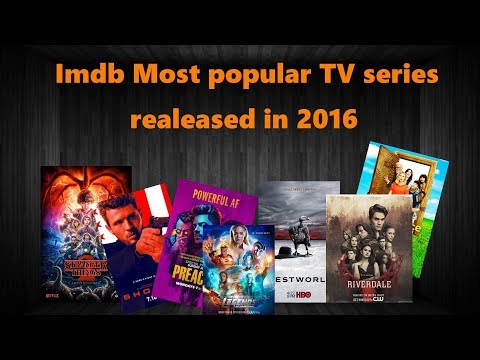 Imdb Most popular TV series released in 2016
