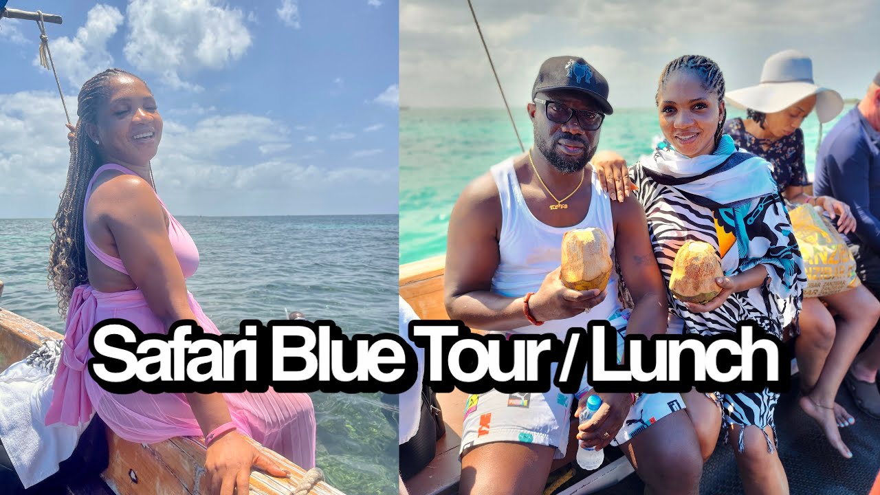 SAFARI BLUE TOUR + LUNCH | Zanzibar 2023