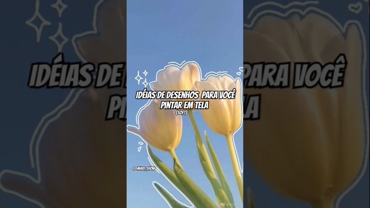 idéias de desenho para você pintar em tela#tela#desenho#software #fypage