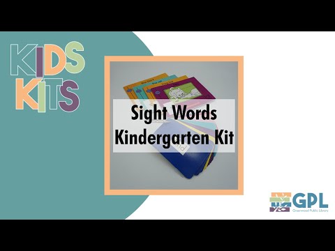 Beginning Reading Kit | Sight Words Kindergarten
