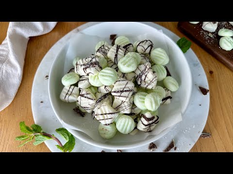 Andes-Stuffed Elevated Cream Cheese Mints Recipe