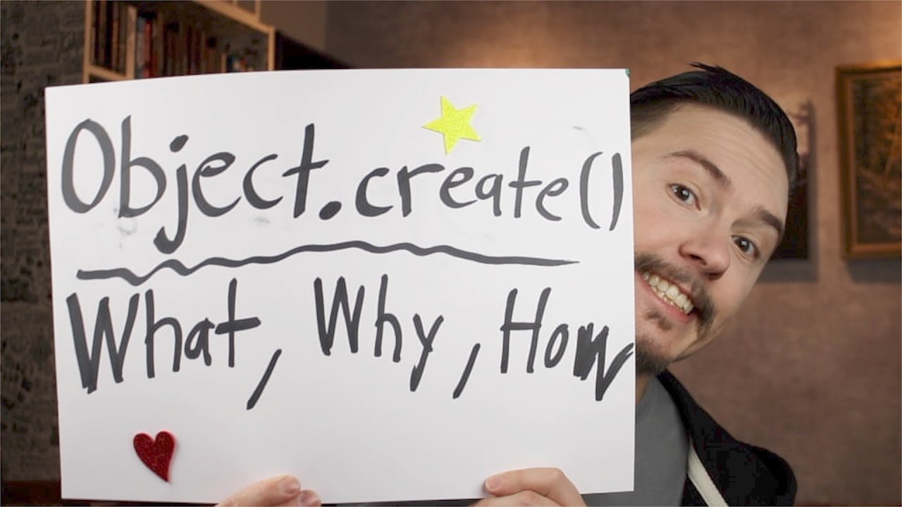 Object.create - Object Creation in JavaScript P6 - FunFunFunction #57