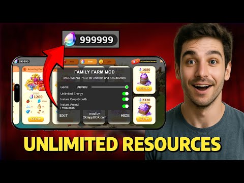 Get Free Gems in Family Farm Adventure Easy Hack for iOS and Android