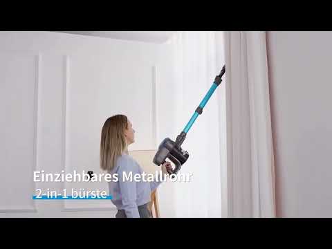 YISORA N300 Cordless Upright Vacuum Cleaner, 20Kpa Ultra Lightweight