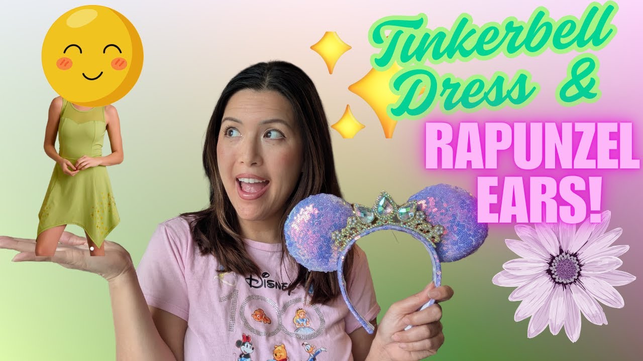 Her Universe Tinkerbell Dress & Etsy Rapunzel Ears | Unboxing & Try-On ✨