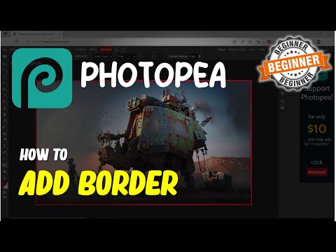 Photopea How To Add Border