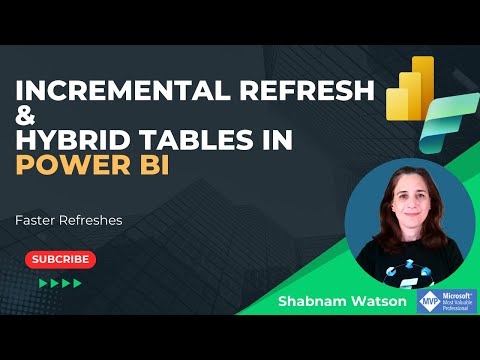 Incremental Refresh and Hybrid Tables in Power BI – Shabnam Watson's Blog