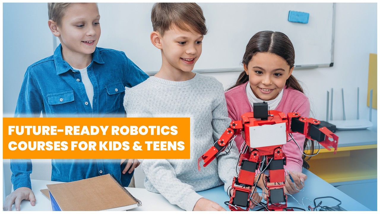 Best Robotics & AI Courses for Kids (Age 8–16) | Learn Future Skills Today