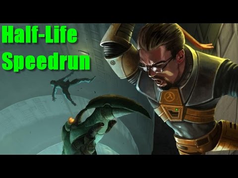 Half-Life speed run in 45 min [Full Video]
