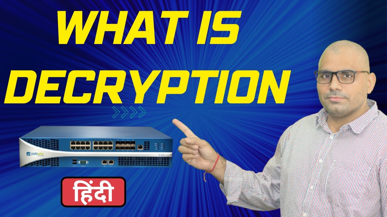 What is Decryption in Palo Alto Firewall ?