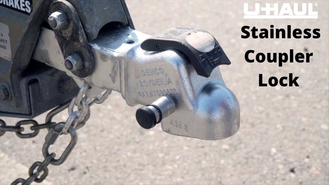U-Haul Stainless Coupler Lock: Review and Demo