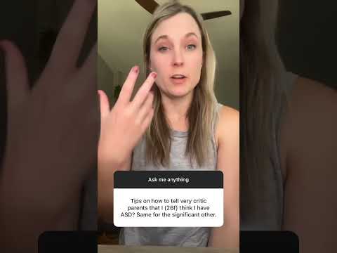 How to share an autism diagnosis with critical and invalidating people Part 1 #momonthespectrum