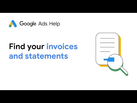 Find your invoices and statements | Google Ads