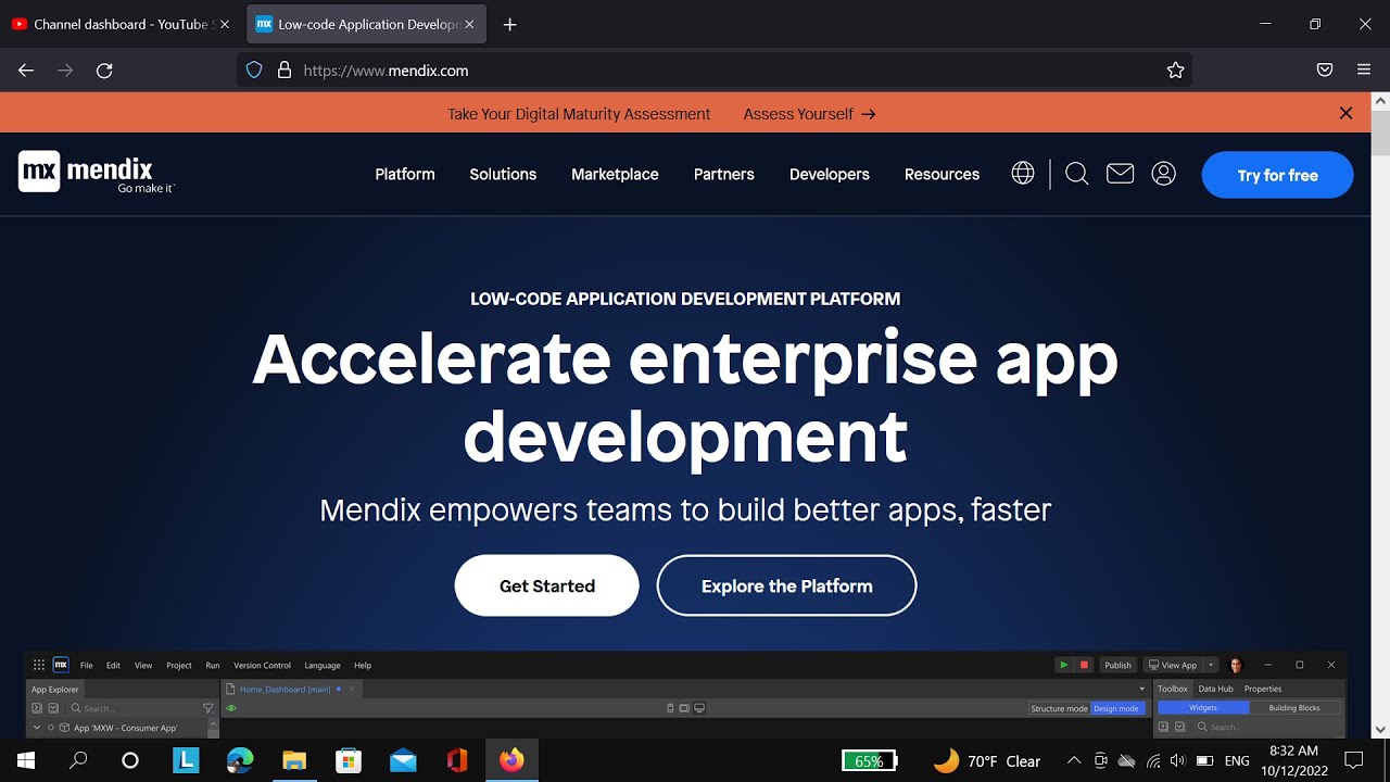 Task App creation in Mendix ----1   #mendix
