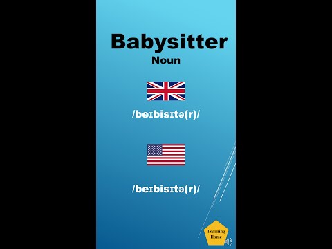 Babysitter meaning pronunciation and synonyms #Shorts