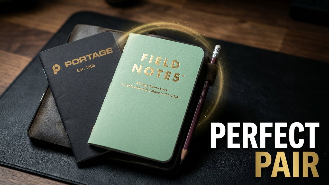 2 New Notebooks Swapped:  Field Notes Lucky Edition + Portage