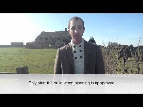 Consider planning requirements carefully on your self build