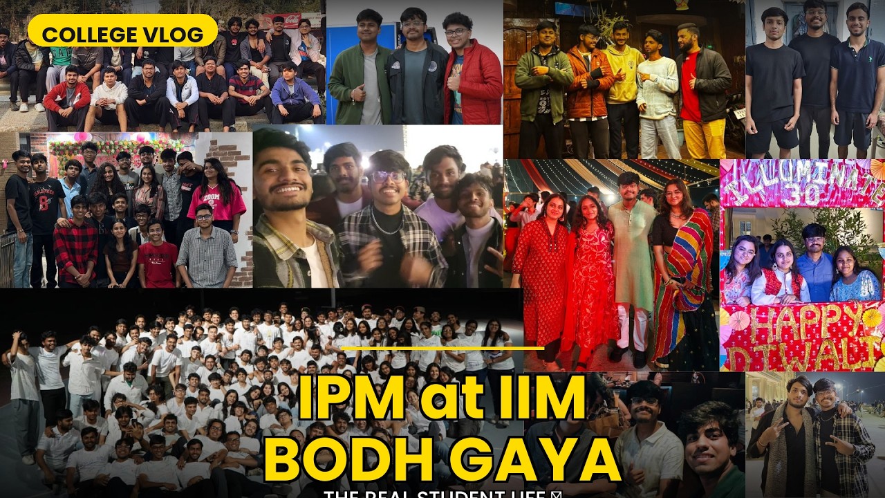 IPM at IIM Bodh Gaya — My BBA Journey | Campus Life & Memories