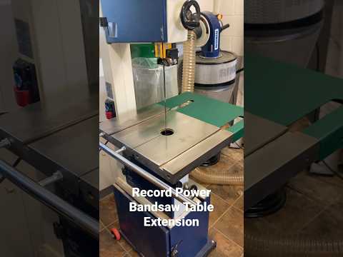 Best Upgrade for the Rikon 10-326 Bandsaw! #woodworking #bandsawupgrade #rikonbandsaw