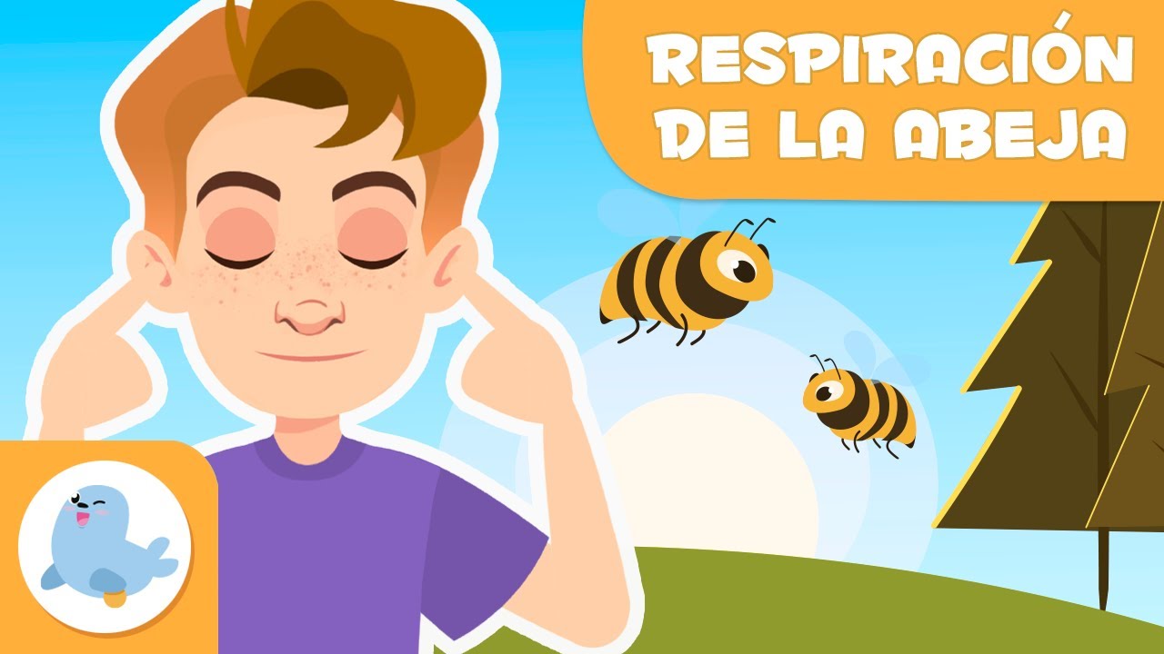 MINDFULNESS PARA NIÑOS 🧘‍♀️​ La respiración de la abeja 🐝​​ Técnicas de atención plena