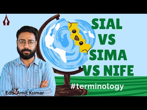 Sial VS Sima VS Nife | What is difference between Sial VS Sima VS Nife