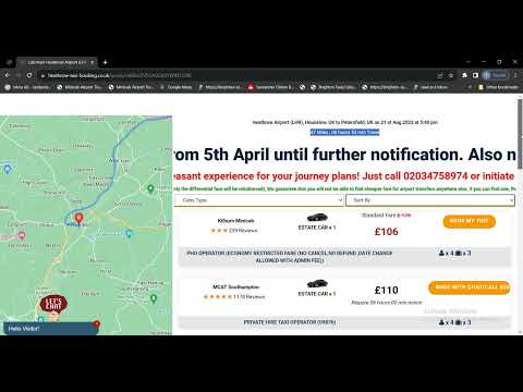Best Price Taxi Booking Services From Heathrow Airport LHR, UK To Petersfield, UK