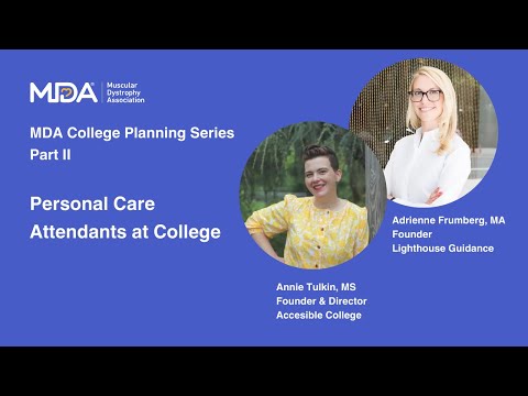 Personal Care Attendants at College