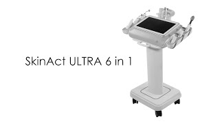 SkinAct ULTRA 6 In 1 Microdermabrasion + Skin Scrubber + Bipolar RF ...